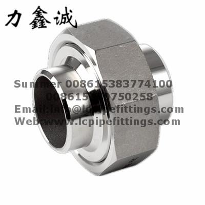 China Stainless Steel Conical Union Butt Weld Fittings SS304/SS316 ASTM A351 1/8