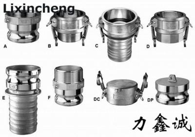 China Stainless Steel Quick Coupling Pipe Fittings Type D - 1/8