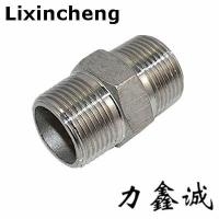 China Stainless Steel Hex Nipple Pipe Fitting 1/8 to 6 Inch NPT BSP Thread for sale