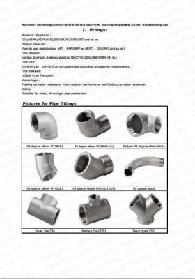 China Stainless Steel 316 Weld Nipple BW Nipple 1/8-6 Inch DN6-DN150 for Pipe Fittings for sale