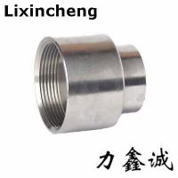 China Stainless Steel 316 304 Reducer Thread Pipe Fittings CNC Machine Parts 7 Piece Set for sale