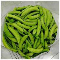 China China Fresh Frozen Vegetable New Crop IQF Frozen Sugar Snap Peas Stringless 2 Sides for sale