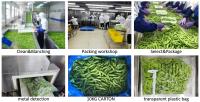 China China Fresh Frozen Vegetable New Crop IQF Frozen Sugar Snap Peas Stringless 2 Sides for sale