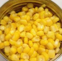 China Top Grade Canned Sweet Corn in Water with Fresh Yellow Color for sale