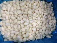 China Hot Products Factory Price White Color BRC HACCP Certificates Frozen Vegetables IQF Organic Garlic for sale