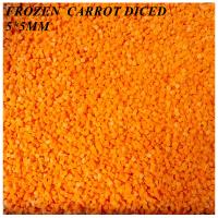 China 2025 New Crop Frozen Carrot Diced Frozen Fresh Carrot Slice for sale