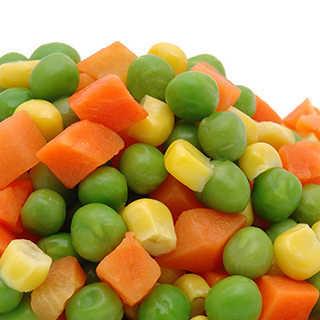 China Supply BRC Certified IQF Frozen Mixed Vegetables / Frozen Vegetables Mix Good Quality for sale