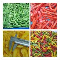 China HACCP Chinese Frozen Products Frozen Vegetables and Fruits IQF Mixed Pepper Strips for sale