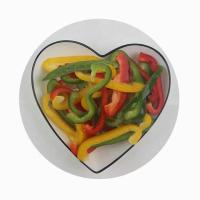 China HACCP Chinese Frozen Products Frozen Vegetables and Fruits IQF Mixed Pepper Strips for sale