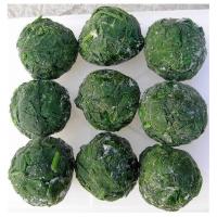China Hot-selling Frozen Spinach Ball Delicious IQF Frozen Vegetables China-origin BRC/HACCP/ISO/HALAL/KOSHER Certified for sale