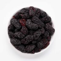 China Sinocharm HACCP New Season Premium Organic Brix 10-11 Frozen Fruits Wholesale Price IQF Frozen Whole Mulberry for Jam for sale