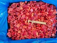 China China Supplier IQF Processing Frozen Red Sweet Pepper Dices in Bulk Frozen Vegetables for sale