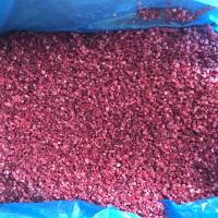 China Wholesale IQF Frozen Raspberry Crumble Factory Price Strict Quality Control Good Taste for sale