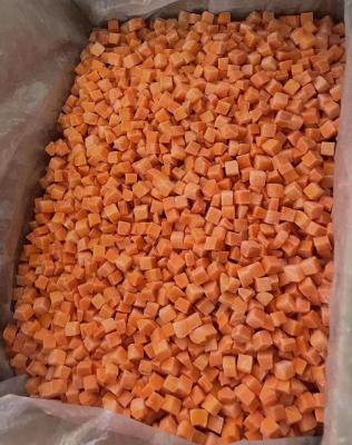 China Wholesale Bulk Packed Frozen Pumpkin Diced Iqf Pumpkin Chunks Frozen Vegetables for sale
