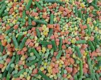 China California Mixed Vegetables IQF 3-Way Frozen Whole Ingredients BRC HALAL HACCP Certified Fresh Corn Cube Chopped Fruit Carrot) for sale