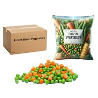 China California Mixed Vegetables IQF 3-Way Frozen Whole Ingredients BRC HALAL HACCP Certified Fresh Corn Cube Chopped Fruit Carrot) for sale