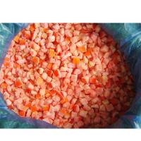 China HALAL Certified Frozen Vegetables Factory IQF Tomato Dices 10mm Frozen Diced Tomatoes in China for sale
