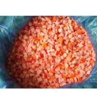 China HALAL Certified Frozen Vegetables Factory IQF Tomato Dices 10mm Frozen Diced Tomatoes in China for sale