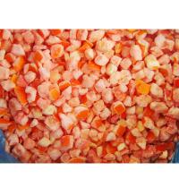 China HALAL Certified Frozen Vegetables Factory IQF Tomato Dices 10mm Frozen Diced Tomatoes in China for sale