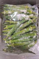 China Frozen Lady's Fingers IQF Premium Okra Vegetable Whole and Sliced for Cooking Wholesale Bulk Supplier from Vietnam for sale