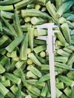 China Frozen Lady's Fingers IQF Premium Okra Vegetable Whole and Sliced for Cooking Wholesale Bulk Supplier from Vietnam for sale