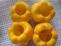 China Organic IQF Frozen Yellow Sweet Bell Pepper Strips Sliced Dice Cubes Freezing Healthy Natural Chinese for sale