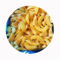 China IQF Best 1/6 Freeze Yellow Peach Half Peach Sliced Hot Sail Bulk Organic Fruit Frozen Freezing for sale