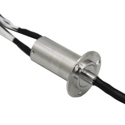 China Mini Slip Ring 8 Circuits 1A 80VDC Rotary Connector for Aviation Medical Inertial Platform Systems for sale