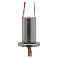 China Stainless Steel Gold-Gold Contact Slip Ring 50 Loops 300 RPM High Conductivity for sale