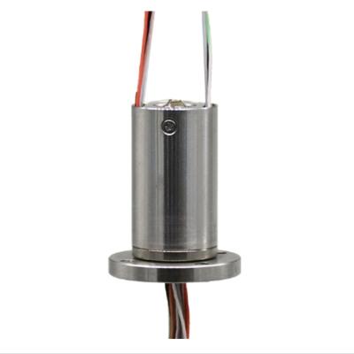 China High Speed Slip Ring 18000 RPM Gold-Gold Contact 12-28 Channels IP65 for sale