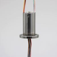 China High Speed Slip Ring 18000 RPM Gold-Gold Contact 12-28 Channels IP65 for sale