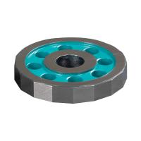 China 17-Sided GCr15 Bearing Steel Optical Prism 17-20 mm Thickness with 0.025 μm Surface Finish for sale