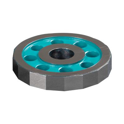 China 17-Sided GCr15 Bearing Steel Optical Prism 17-20 mm Thickness with 0.025 μm Surface Finish for sale