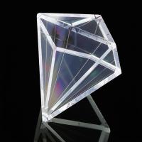 China 23 Sided Glass Prism for Optical Experiments | 17-20mm Thickness | φ80-150mm Diameter for sale