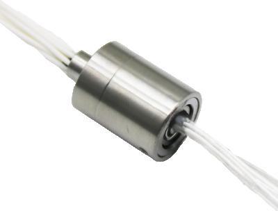 China Industrial Slip Ring 36 56 Circuits Gold Gold Contact 360 Degree Rotation 2A 250V for sale