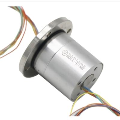 China Mini Electric Slip Ring 8 Circuit 1A 240VDC 10000 RPM High Speed Rotary Connector for sale