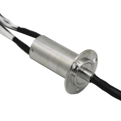 China Gold-Gold Contact Mini Electric Slip Ring 60 Circuits 15000 RPM for High-Speed Testing for sale