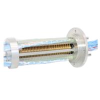 China Gold-Gold Contact Mini Electric Slip Ring 60 Circuits 15000 RPM for High-Speed Testing for sale