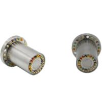 China High Speed Slip Ring 15000 RPM 60 Circuit Gold Gold Contact for Aerospace Testing for sale