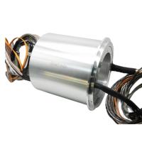 China Mini Slip Ring 6 Circuit 3000 RPM Gold Contact Rotary Connector for Test Equipment for sale