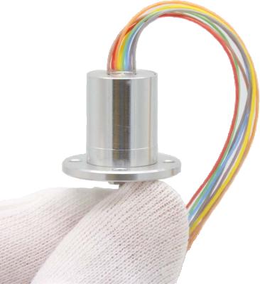 China Mini Slip Ring 6 Wire 1A Rotary Electrical Connector for Signal Power Transmission 3000 rpm for sale