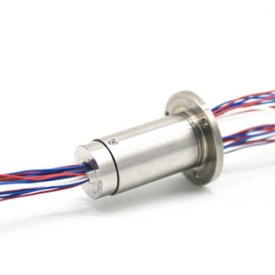 China 8 Channel Mini Slip Ring 80VDC 1A Low Torque Rotary Connector for Surveillance Monitoring for sale