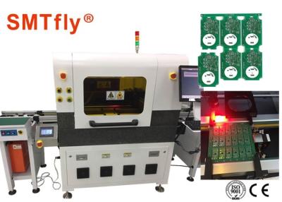 China 100mm/S 0.6mm Electronic Laser PCB Depanelizer Machine with Safe Sensor for sale