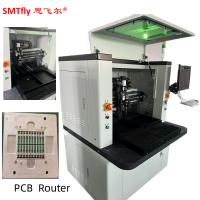 China 50000r/S 20W White PCB Depaneling Router via Controlling Teaching Box Program for sale