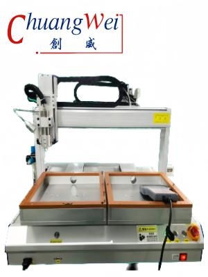 China PCB Router Machine Double Station Automatic Electronic Screwdriver Machine for sale