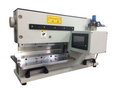 China Pneumatic PCB V Cut Machine With Linear Blade High Speed Steel 330mm for sale