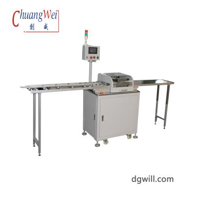 China 400mm/s PCB Depanelizer With High Speed Steel Blades And Conveyor Belt Line for sale