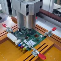 China High Precision 3 Axis Desktop PCB Router Machine for 0.02mm Drive System Repeatability for sale