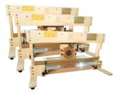 China Manual PCB Separator Machine For Led Panel, Circular & Linear Blade PCB Depanelizer for sale