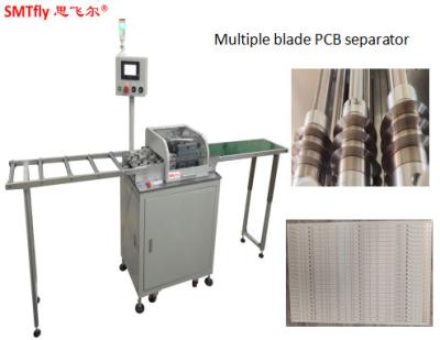 China 220mm/S W10mm Aluminium PCB Depaneling Machine / Pcb Board Cutter for sale
